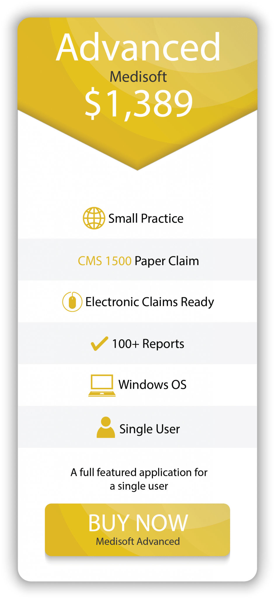 Buy Medisoft Advanced - Medical Billing Software for small practices